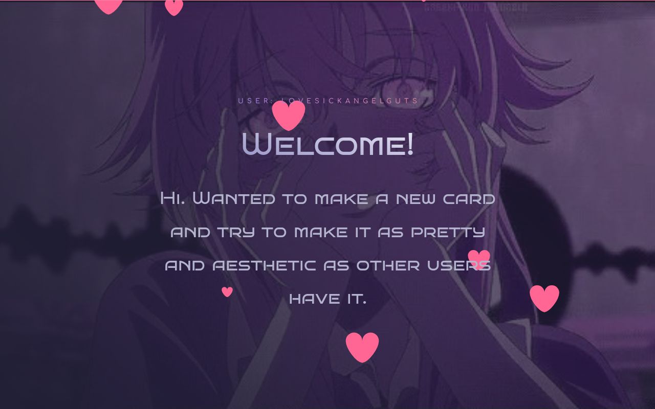 New carrd! Needed to update stuff